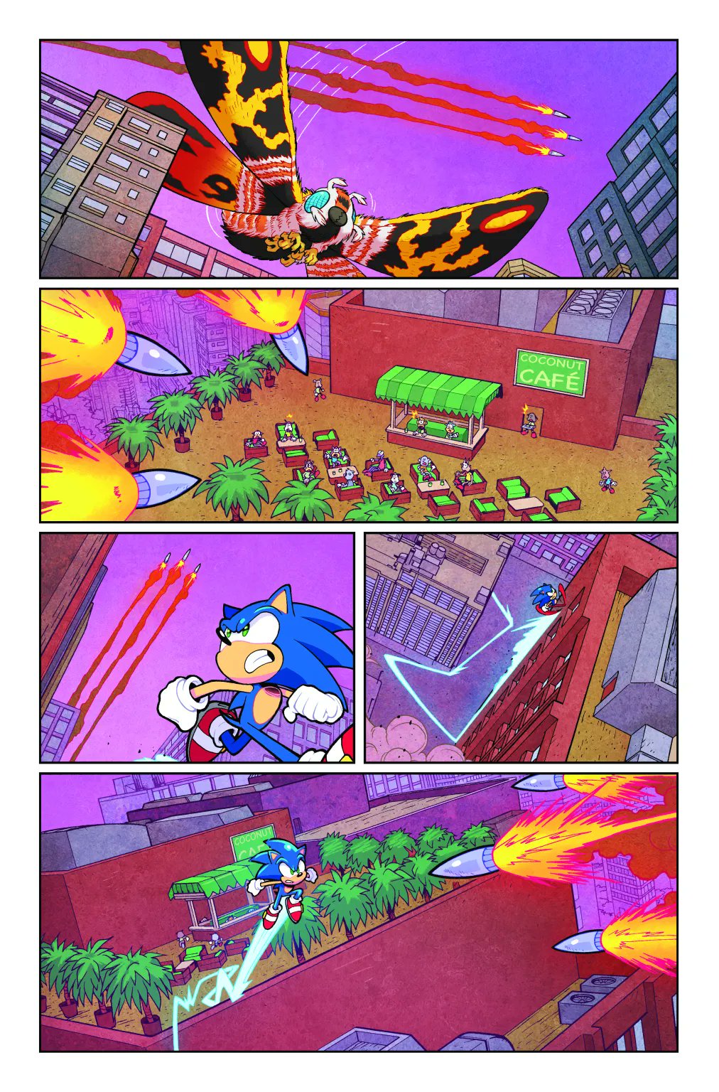 Sonic the Hedgehog X Godzilla issue 1 (2026) | Wikizilla, the kaiju ...