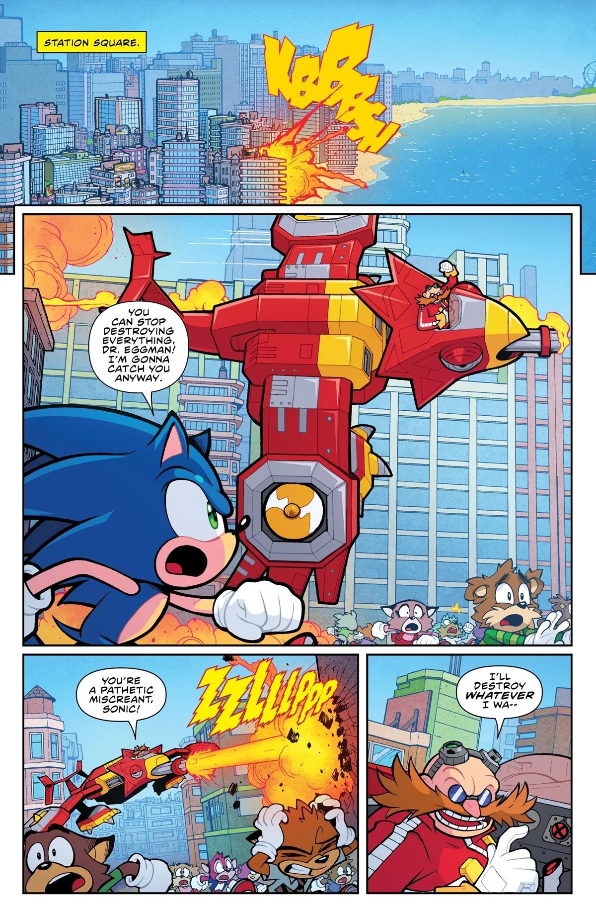 Sonic the Hedgehog X Godzilla issue 1 (2026) | Wikizilla, the kaiju ...