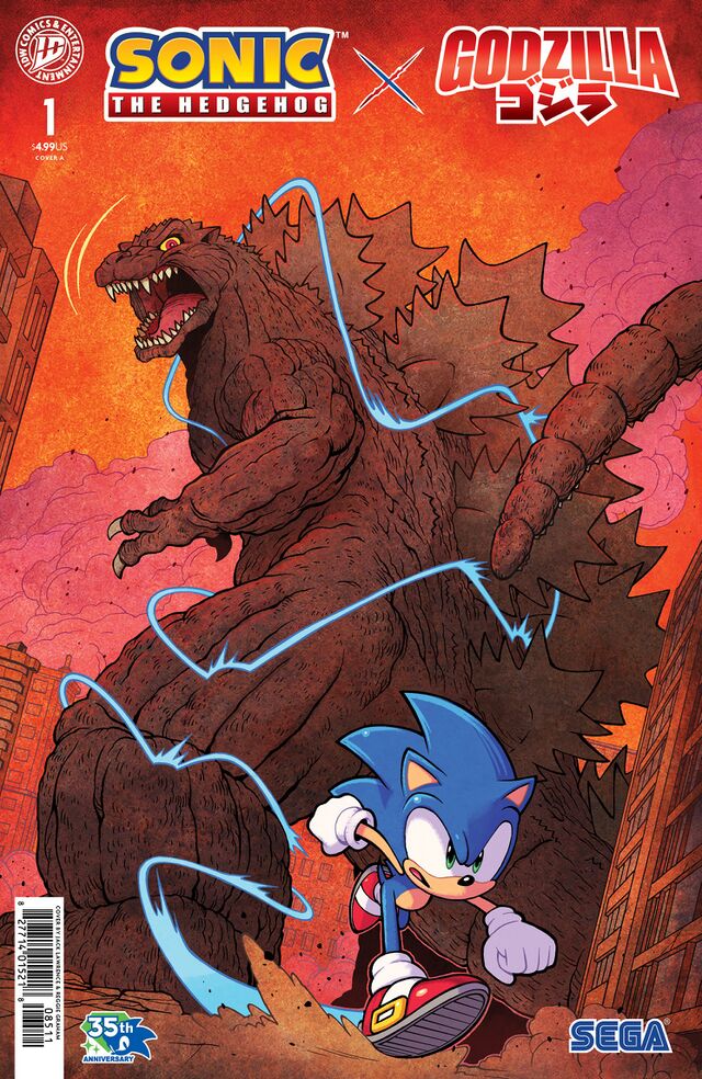 Sonic the Hedgehog X Godzilla issue 1 (2026) | Wikizilla, the kaiju ...